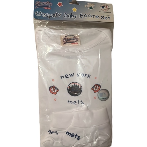 MLB | One Pieces | Vintage Mlb New York Mets Infant 6 Month Creeper ...